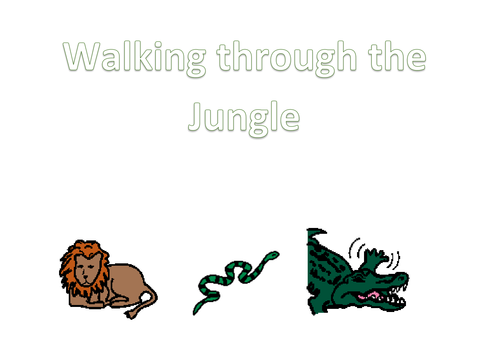 Walking through the jungle | Teaching Resources