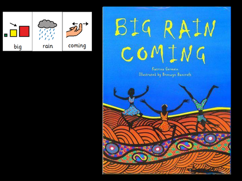 Big rain coming adapted book ppt and associated visual aids for story ...