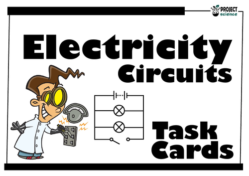 Electricity Circuits and Symbols Task Cards | Teaching Resources