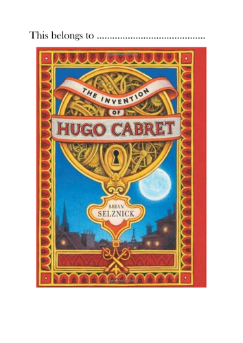 The Invention of Hugo Cabret workbook | Teaching Resources