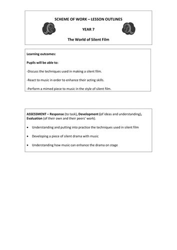 The World of Silent Film | Teaching Resources