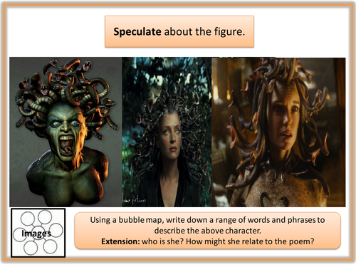 Medusa - Carol Ann Duffy Unseen Poetry | Teaching Resources