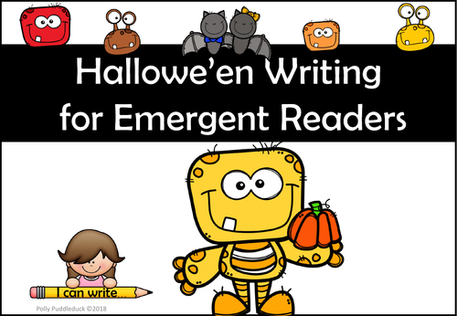 Hallowe'en Themed Emergent Readers and Writers Pack | Teaching Resources