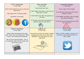 Plenary challenge cards | Teaching Resources
