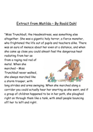 Roald Dahl's Matilda 3 way differentiated guided reading session AF1 ...
