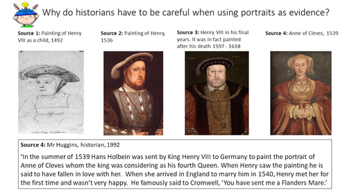 Henry VIII's Personality - Source Analysis | Teaching Resources