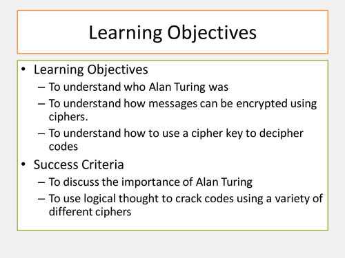 KS3 Computing SoW Imitation Game (movie) | Teaching Resources