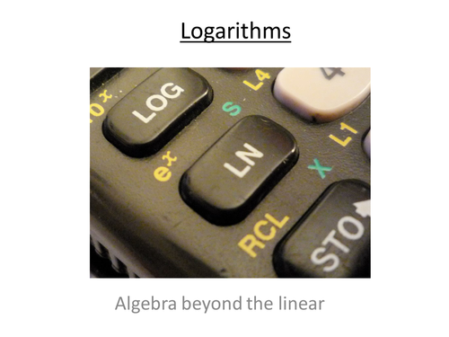 Physics Maths Logarithms And Exponential Formulae Teaching Resources