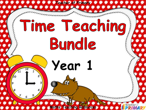 Year 1 Measurement - Time | Teaching Resources