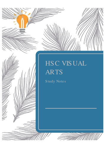 HSC Visual Arts Revision Notes | Teaching Resources