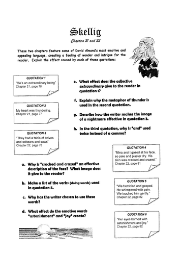 Skellig | Teaching Resources