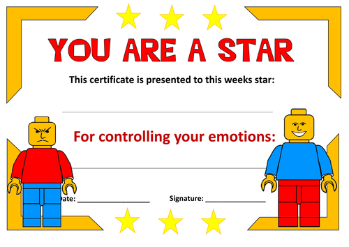EMOTIONS FEELINGS TEACHING RESOURCES KS1 KS2 BEHAVIOUR DISPLAY LEGO ...