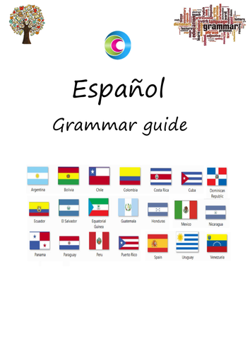 Spanish Grammar Guide All Years | Teaching Resources