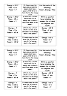 AQA GCSE Physics Electrical Power & Potential Difference Lesson ...