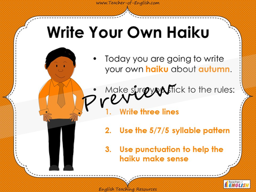 Autumn Haiku Poetry | Teaching Resources