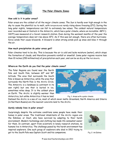 KS2 Non-Chronological Reports Planning and Resources (Weather and ...