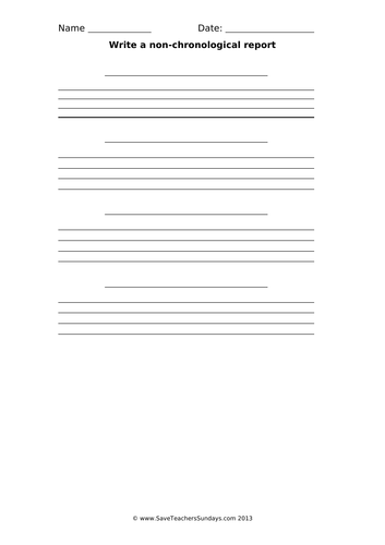 KS2 Non-Chronological Reports Planning and Resources (Weather and ...