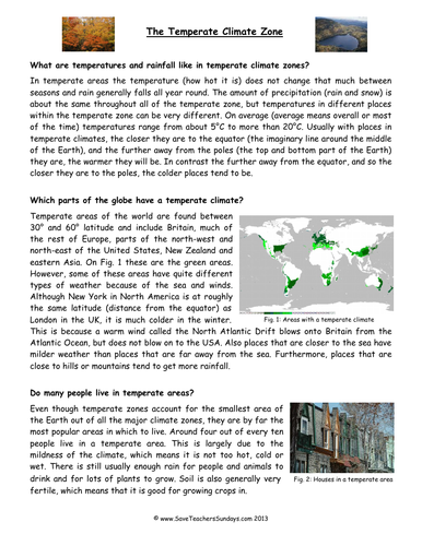 KS2 Non-Chronological Reports Planning and Resources (Weather and ...