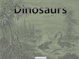 Dinosaurs, fossils and palaeontologists: powerpoint lessons for EYFS ...