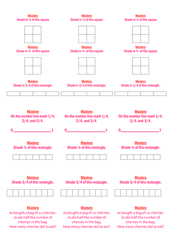 Year 3 and 4 Maths Mastery Stickers - ideal for challenges and next ...