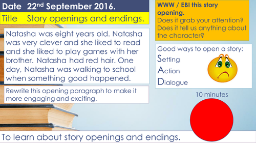 Lesson on Story Openings and Endings. | Teaching Resources