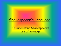 Introduction to Shakespeare - Shakespeare Catchphrase | Teaching Resources
