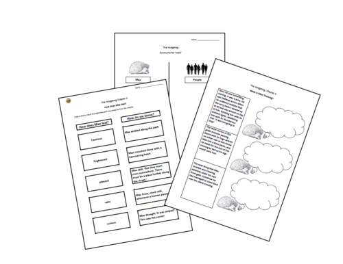 The Hodgeheg by Dick King-Smith Comprehension and Reading Activities ...