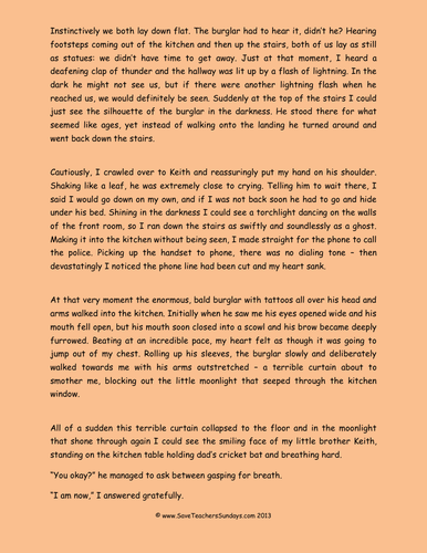 Year 3/4 Stories With Familiar Settings Planning and Resources ...