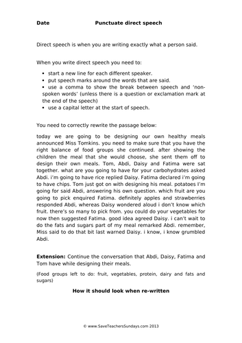 Year 3/4 Stories With Familiar Settings Planning and Resources ...