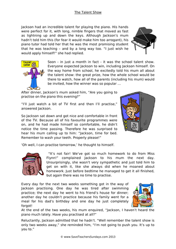 Year 3/4 Stories With Familiar Settings Planning and Resources ...