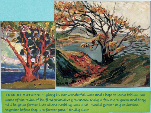 Emily Carr - Art History - Canada - First Nations - B.C. Wilderness ...