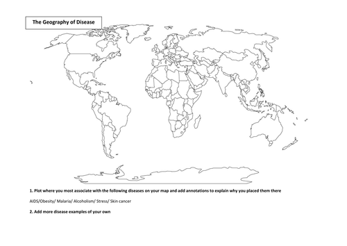 Geography of Disease Introduction | Teaching Resources