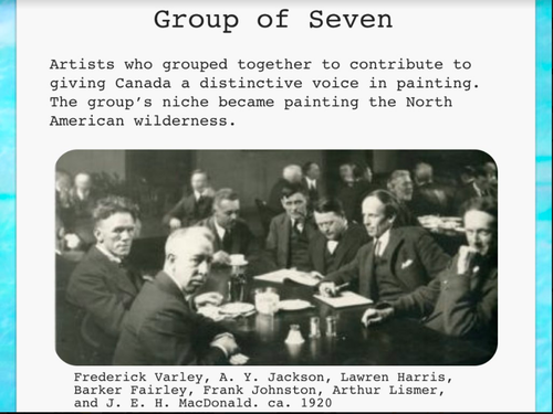 Canada Art History Group of Seven ~ 202 Slides ~ Landscape Painting ...