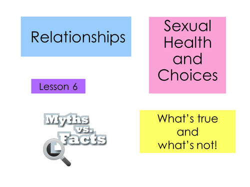 PSHCEE - Relationships including sexual health choices | Teaching Resources