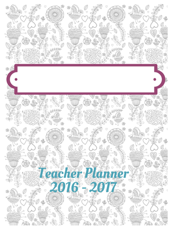 Teacher Planner | Teaching Resources