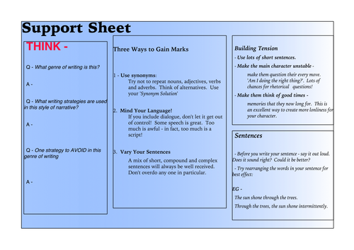 Creative Writing Resources for KS2/KS3 | Teaching Resources