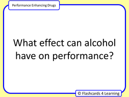 GCSE PE: Performance Enhancing Drugs - Questions & Answers | Teaching ...