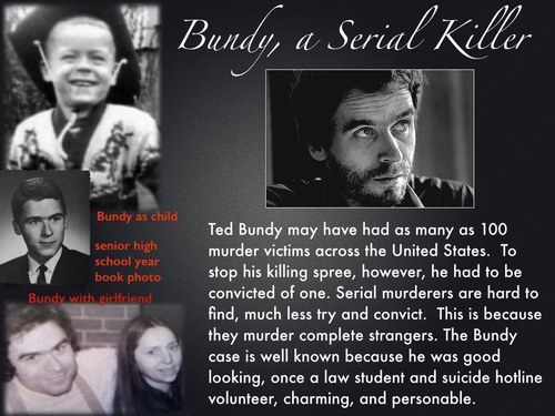 Ted Bundy Serial Killer ~ Criminal Law ~ Murder Trial + Quiz ...
