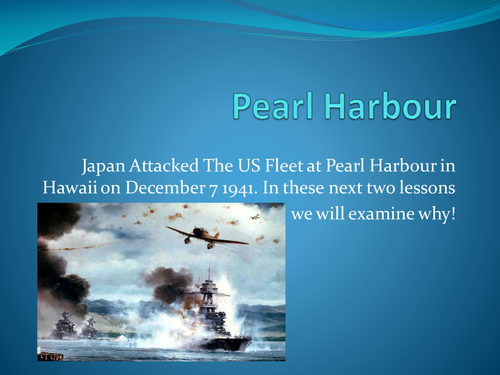 Pearl Harbor | Teaching Resources
