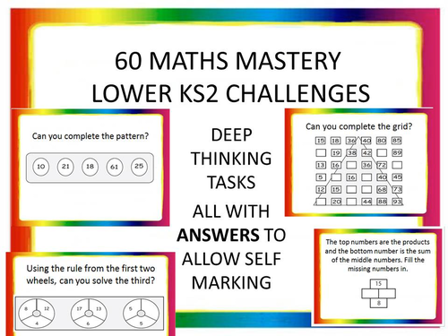 MATHS MASTERY BUNDLE | Teaching Resources