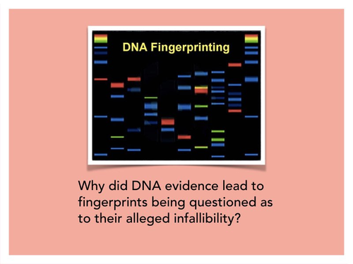 Fingerprint - Forensic - Evidence - Mayfield - McKie et al - 70 Slides ...
