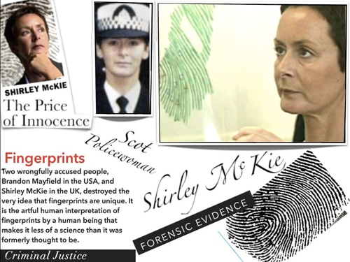 Fingerprint - Forensic - Evidence - Mayfield - McKie et al - 70 Slides ...