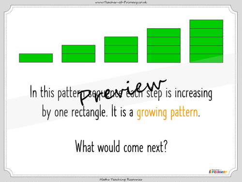 Patterns and Sequences - Year 2 | Teaching Resources