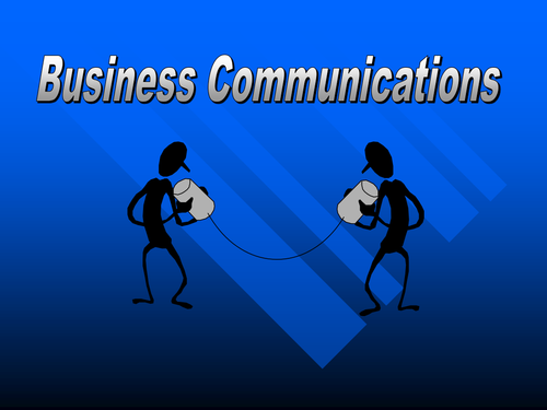 GCSE Business - Business Communication | Teaching Resources