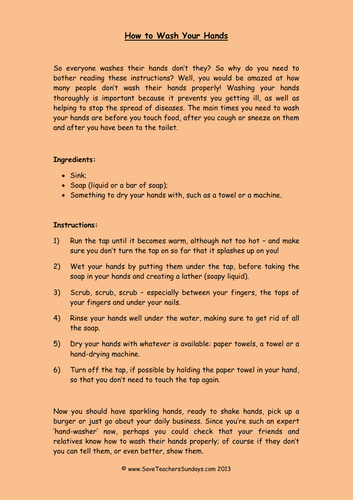 Year 3/4 Instructions Planning and Resources | Teaching Resources