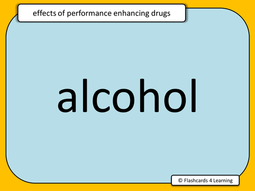 GCSE PE: Performance Enhancing Drugs - Key Terms! | Teaching Resources