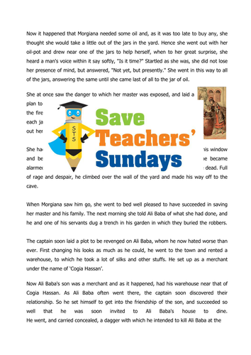 Adventure Stories Comprehension Lesson Plan and Worksheets (3 ...