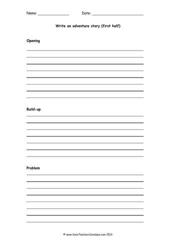 Year 3/4 Adventure Stories Planning and Resources | Teaching Resources