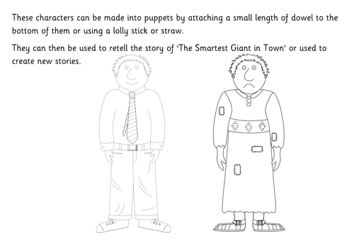 The Smartest Giant in Town story resources | Teaching Resources