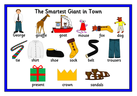 The Smartest Giant in Town story resources | Teaching Resources